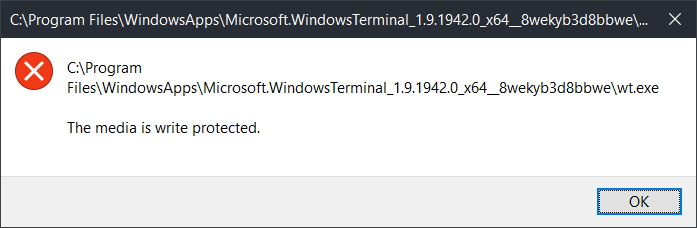 Can't launch Windows Terminal in the Safe Mode of Windows 11 · Issue ...