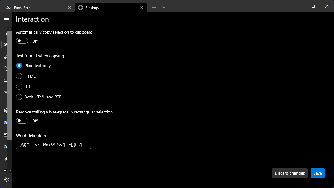 Navigation scrollbar covering icons · Issue #11370 · microsoft/terminal · GitHub