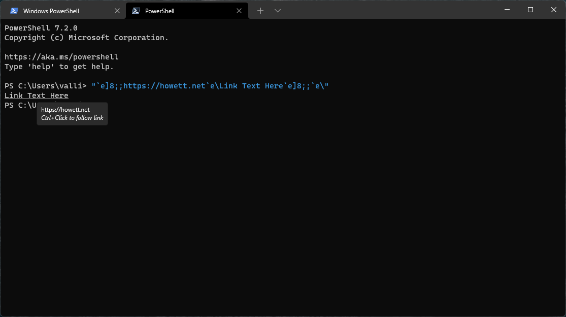 Hyperlink tooltips are flaky, don't always appear · Issue #11735 · microsoft/terminal · GitHub