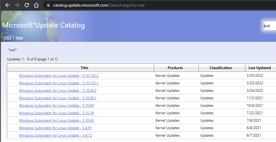 Updated Wsl Kernel Offline Update · Issue 8506 · Microsoftwsl · Github