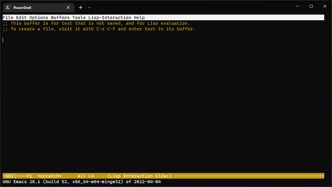 Emacs menu bar color inversion truncated · Issue #13613 · microsoft/terminal · GitHub