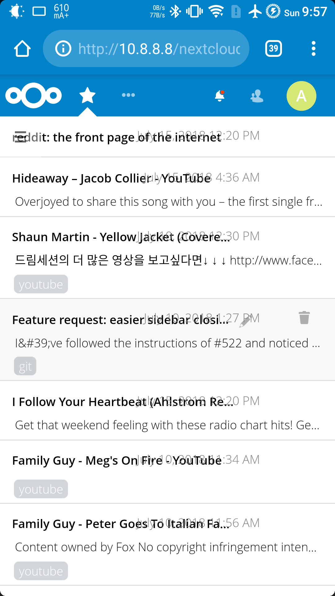 Feature request: easier sidebar closing & thumbnail resizing · Issue #532 · nextcloud/bookmarks ...