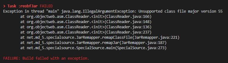 SpecialSource does not allow java 1.11+ builds · Issue #679 · MinecraftForge/ForgeGradle · GitHub