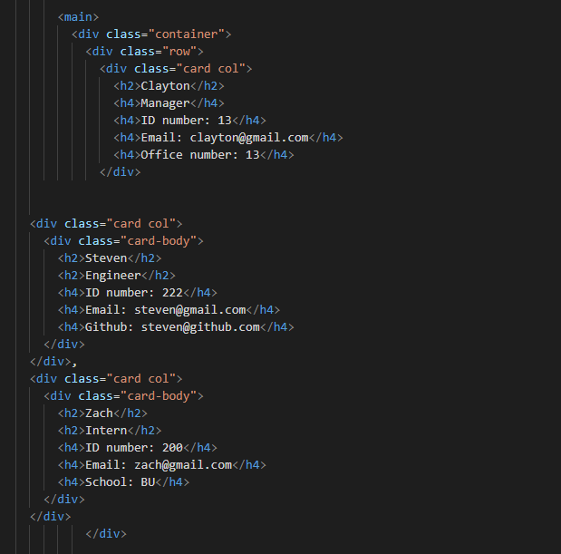 GitHub - claytonweber/super-profile-generator