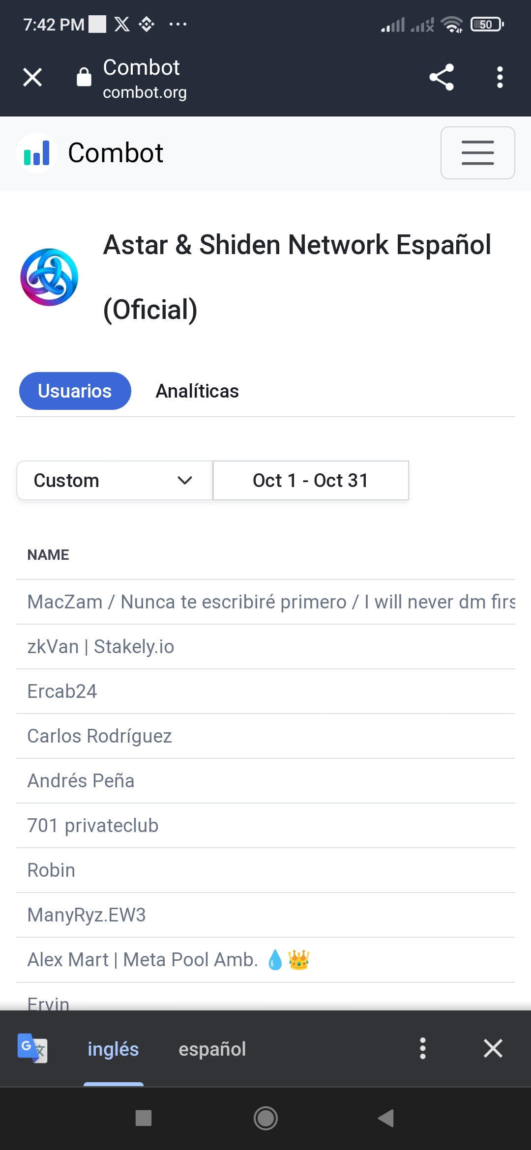 October 2023 Contribution Spanish Community - VAN · Issue #2317 · AstarNetwork/growth-program ...