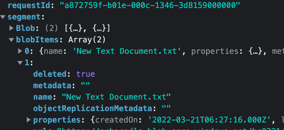 [storage-blob] Interface of BlobItem breaking change in 12.9.0 · Issue #20950 · Azure/azure-sdk ...
