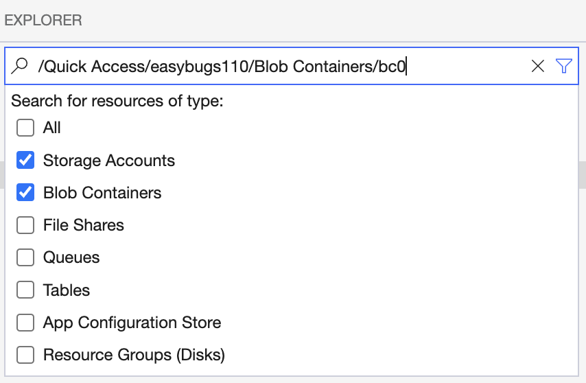 Search inside Blob Containers takes forever in v1.31.0 · Issue #7197 · microsoft ...