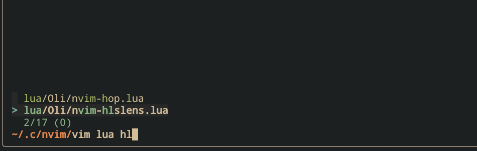 Using multi search key words delimited by space · Issue #1968 · nvim ...