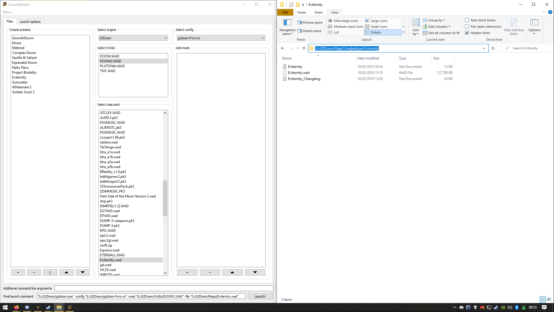 Map pack selection list doesn't account for folder structure · Issue #19 · Youda008/DoomRunner ...
