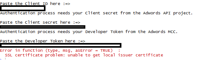SSL Certificate Problem related with RCurl, curl and Windows · Issue ...