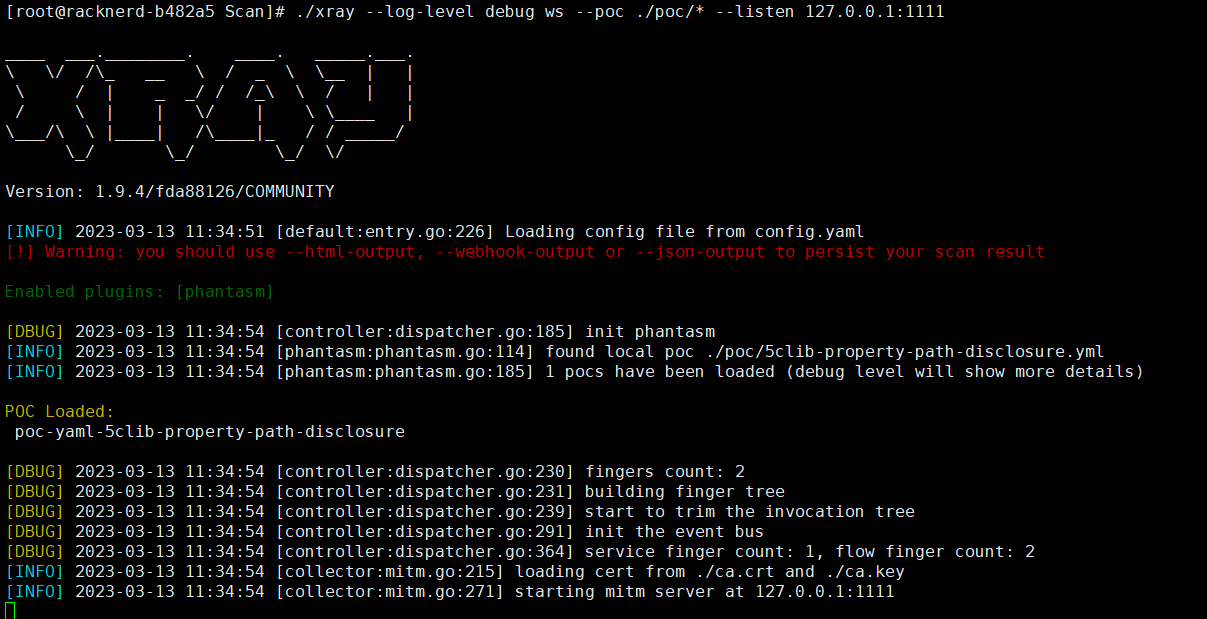 自定义poc 指定只能load 一个 · Issue #1554 · chaitin/xray · GitHub