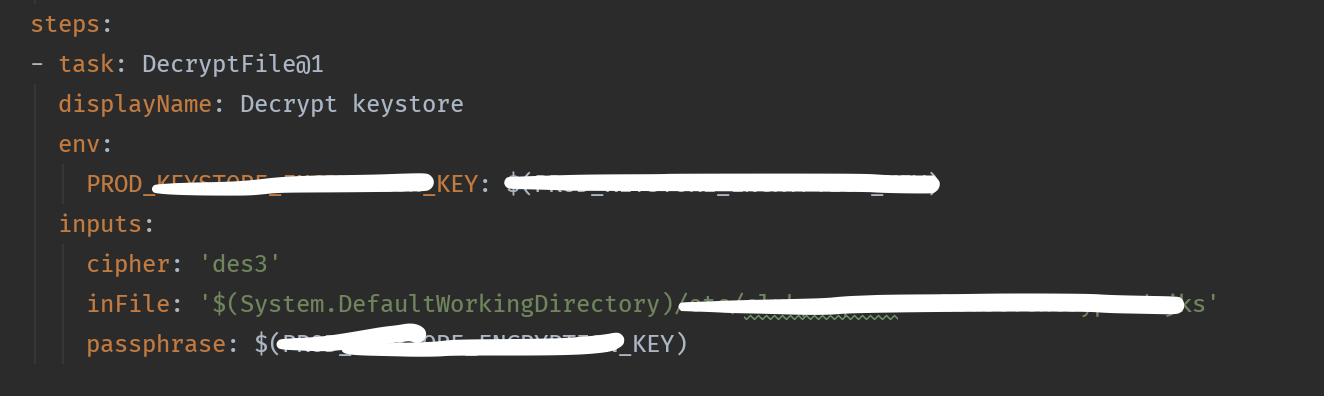 Decrypt A File Using Openssl Is Failing · Issue 14105 · Microsoftazure Pipelines Tasks · Github 4215