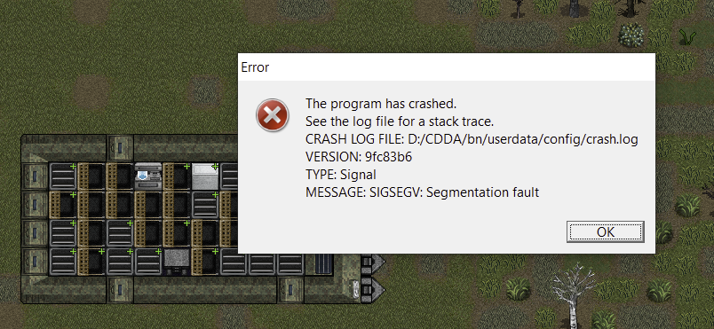 Game keeps crashing when trying to fire a turret from vehicle · Issue #2512 · cataclysmbnteam ...