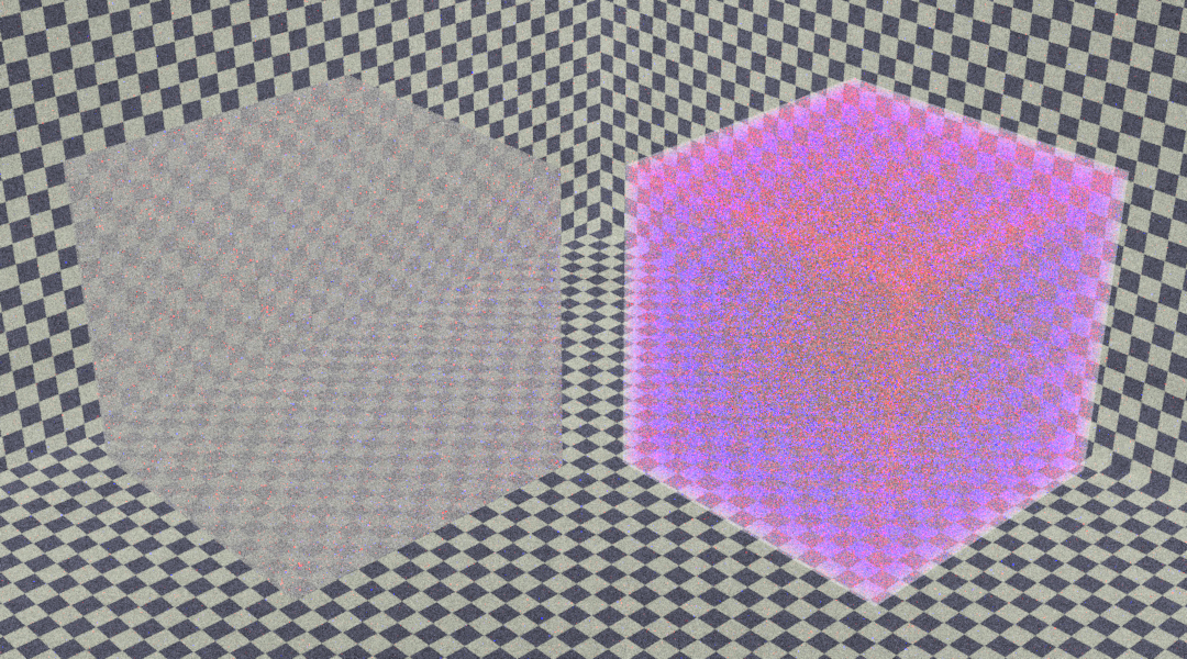 Null material with transmission between 1,1,1 and 0,0,0 behaves strange ...