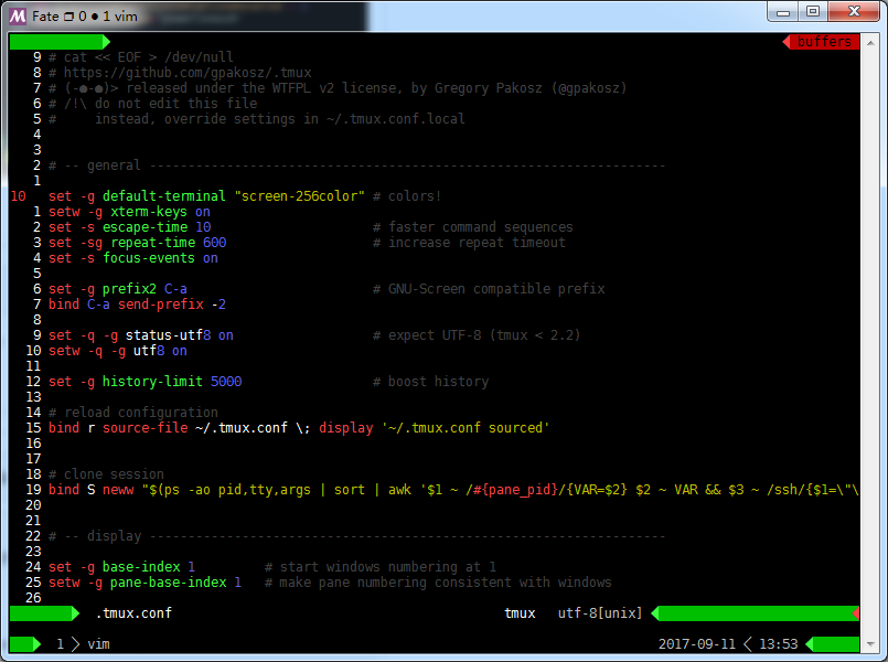 Not Looks As Pretty As Vim Airline · Issue 253 · Erikw Tmux Powerline · Github