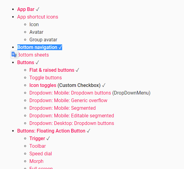 All Links on `Supported Components` page became unreachable. · Issue ...