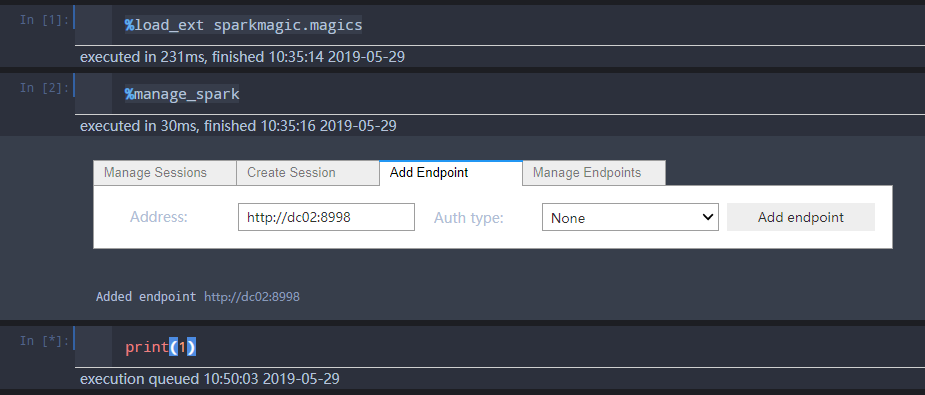 service keeps busy, hang notebook, · Issue #535 · jupyter-incubator/sparkmagic · GitHub