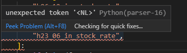 Editing code leads to unexpected token ' ' errors in error list · Issue #4835 · microsoft/PTVS ...