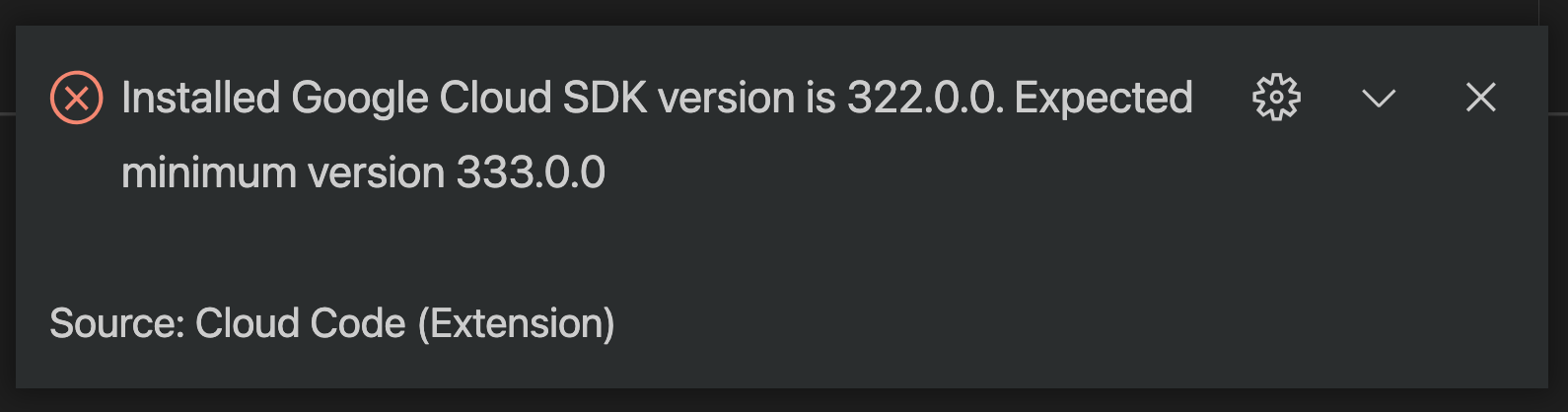 Multiple prompts for `Minimum gcloud sdk version not met` · Issue #414 · GoogleCloudPlatform ...