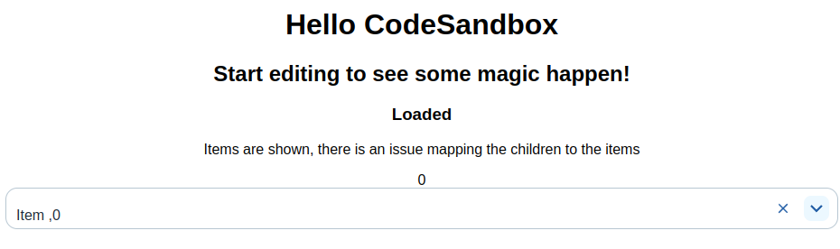 Autocomplete component does not set initial value when it receives new children · Issue #3437 ...