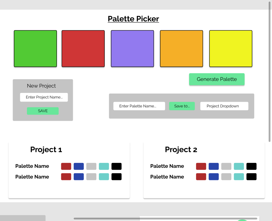 GitHub - ericweissman/fe-palette-picker