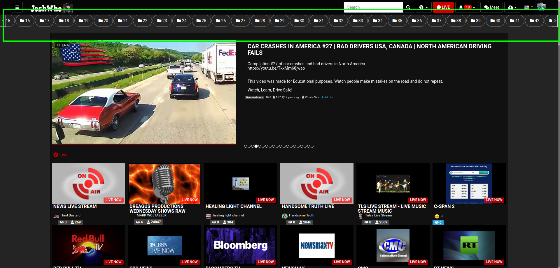 Categories Top Menu Now Has Number Boxes At The End Of The Categories · Issue 5373 · Wwbn