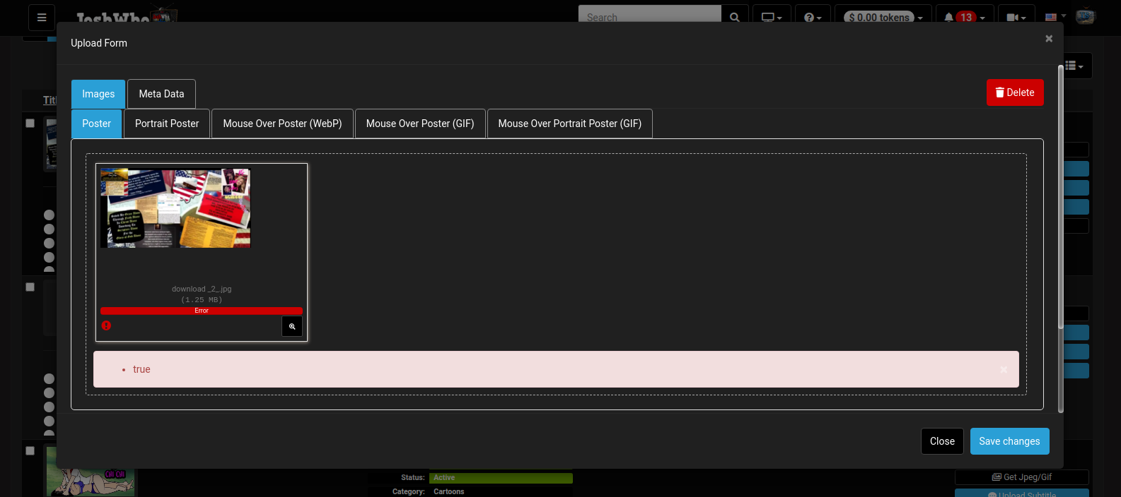 Thumbnails not uploading correctly · Issue #5782 · WWBN/AVideo · GitHub
