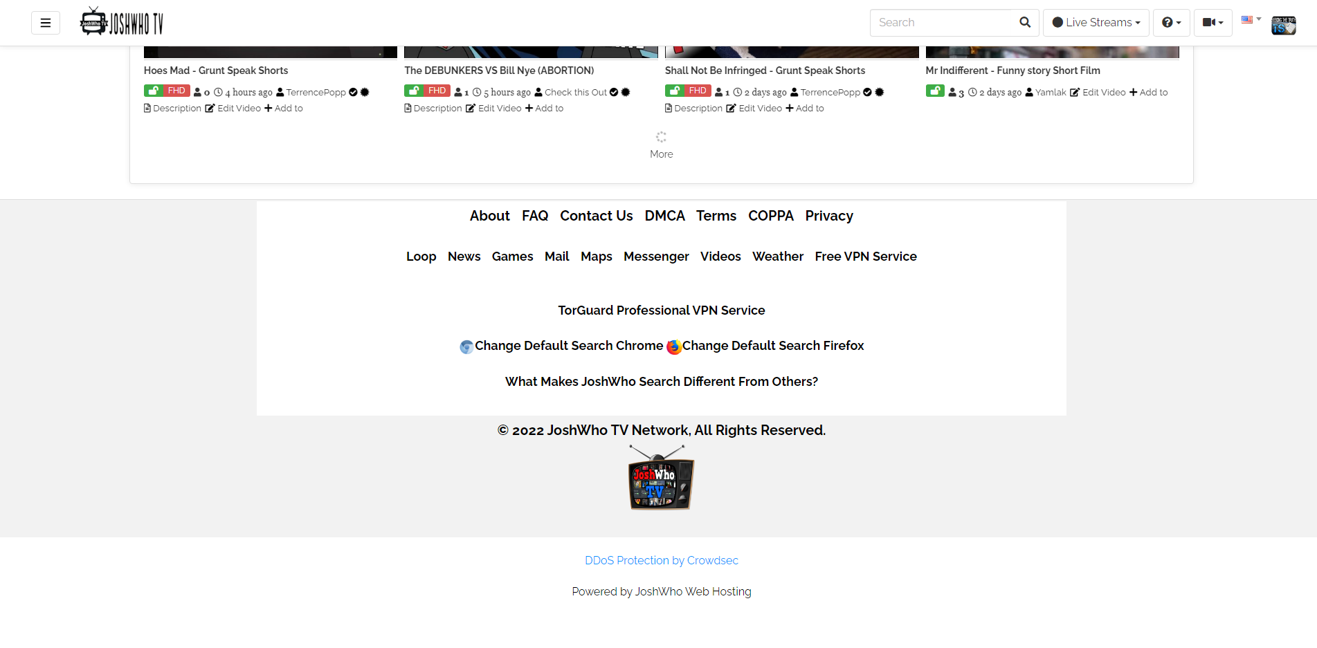 homepage infinities scroll seems stuck · Issue #6825 · WWBN/AVideo · GitHub