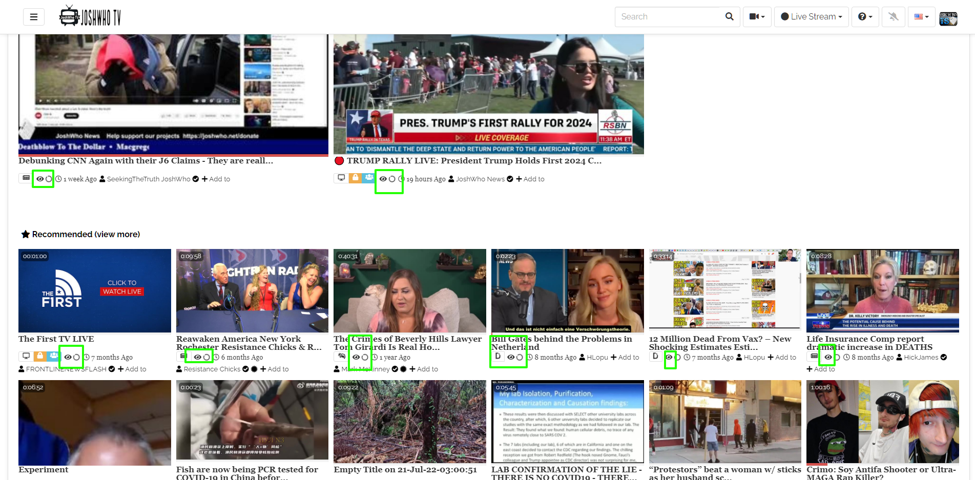 How to hide the Whos watching count on the video list display · Issue #7832 · WWBN/AVideo · GitHub