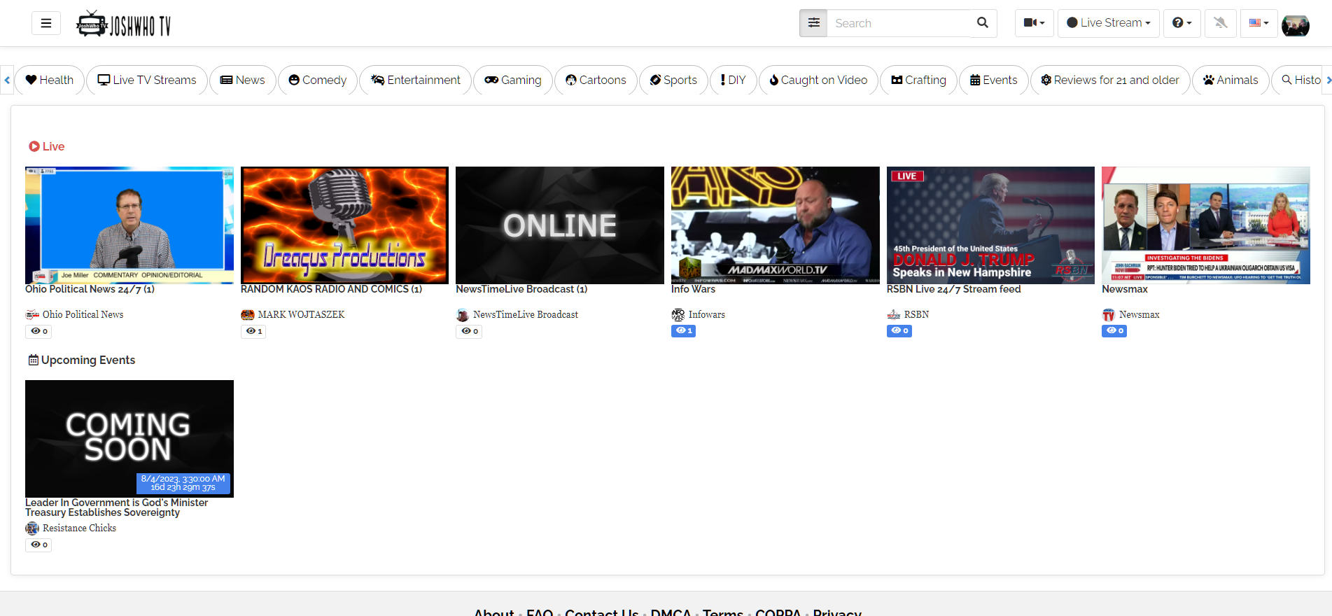 end live every hour not working · Issue #8190 · WWBN/AVideo · GitHub