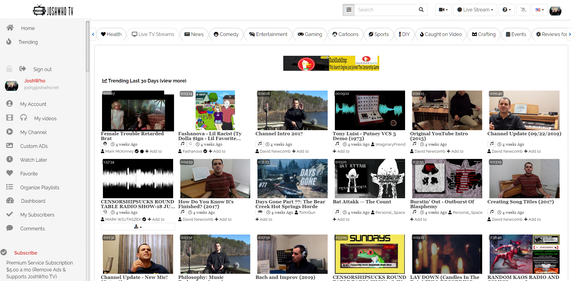 Youtube front page How to make the left navigation stay open by default ...