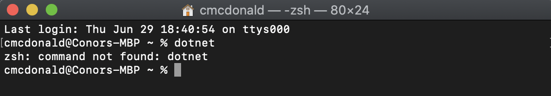 Can't run dotnet command after install · Issue #8593 · dotnet/core · GitHub