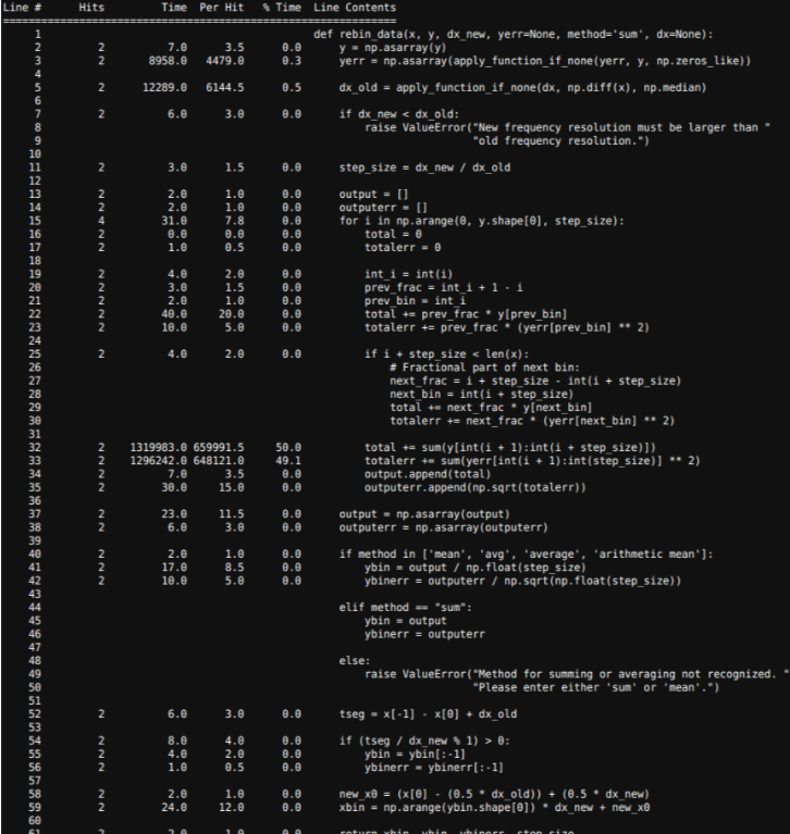 Optimize rebin_data · Issue #484 · StingraySoftware/stingray · GitHub