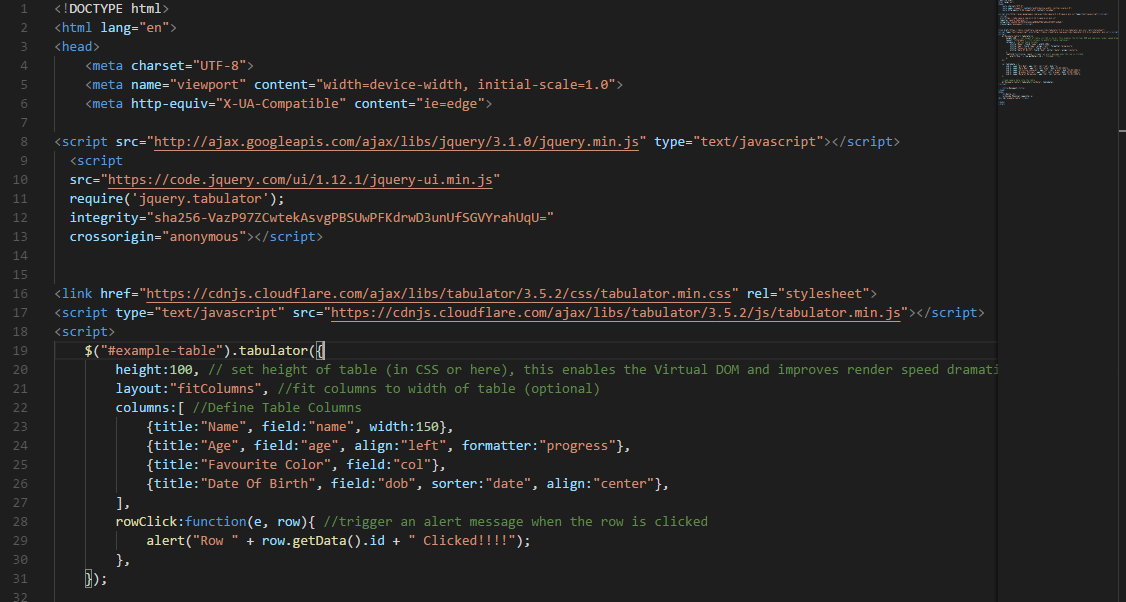 Unable to load Tabulator · Issue #2059 · nasa/openmct · GitHub