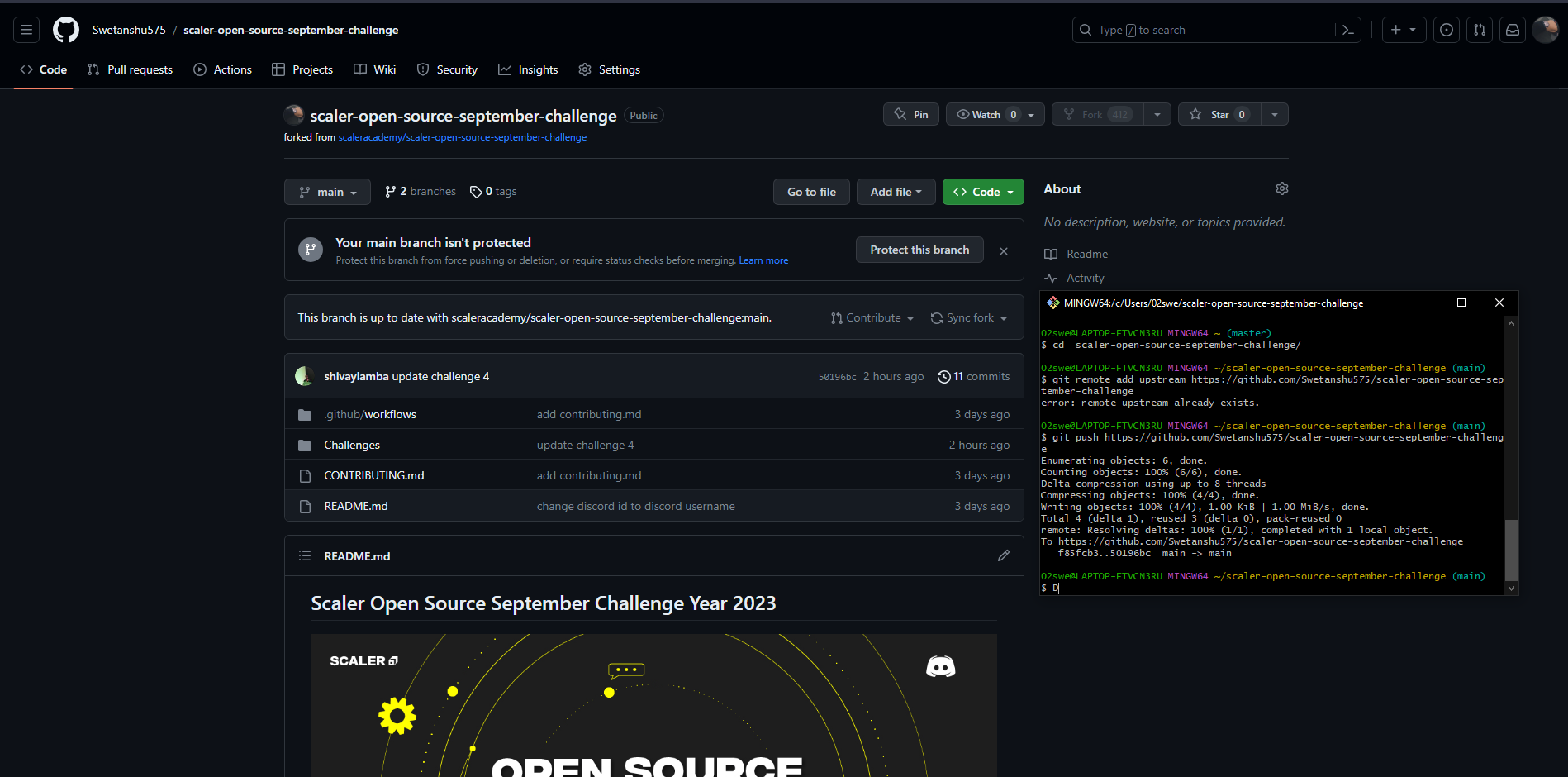 Challange #1-Swetanshu Prasad · Issue #371 · scaleracademy/scaler-open-source-september ...
