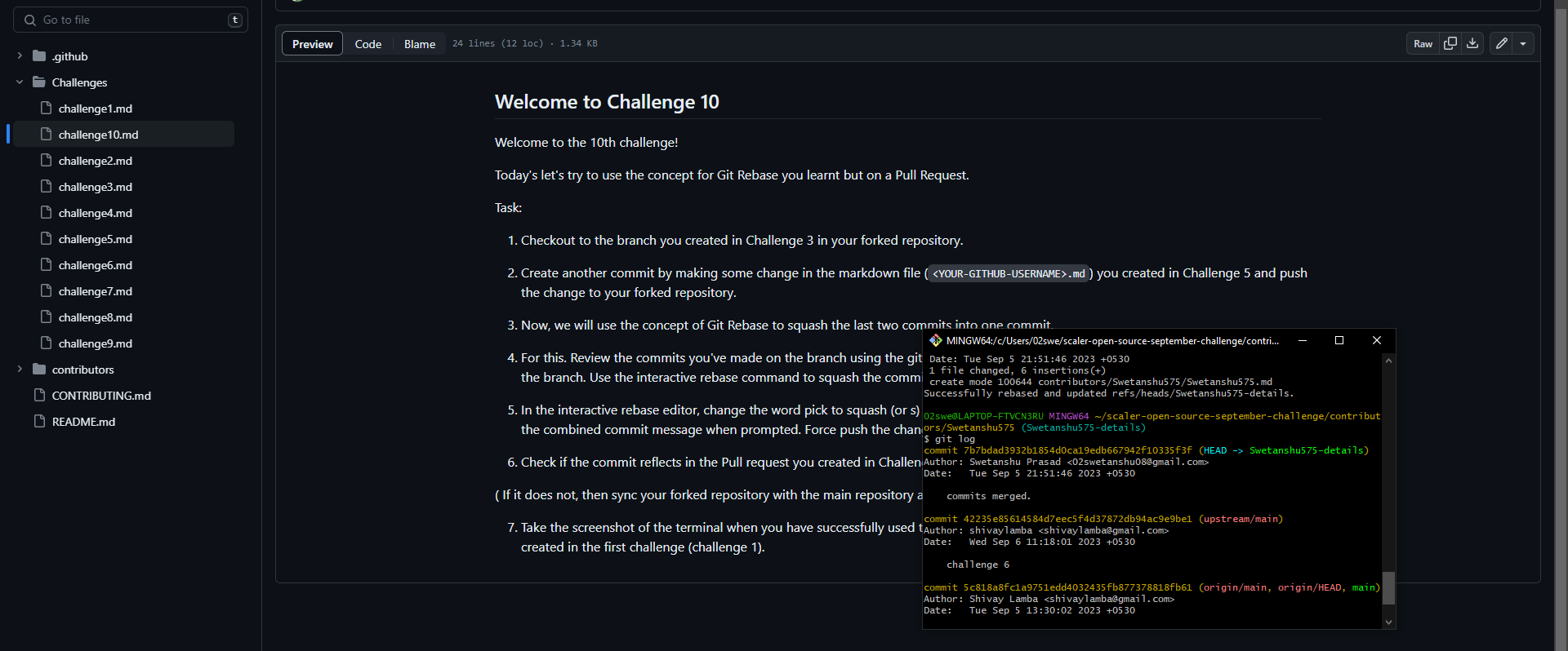 Challange #1-Swetanshu Prasad · Issue #371 · scaleracademy/scaler-open-source-september ...