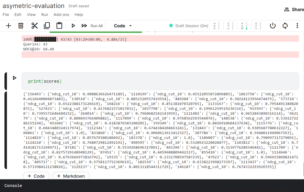 Is Embeddings.search() support model that is not trained to support bi ...