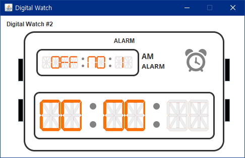 GitHub - KU-OOP-TEAM-2/DigitalWatch: Real-time clock by Java