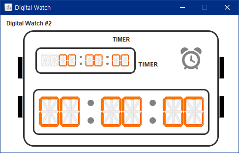 GitHub - KU-OOP-TEAM-2/DigitalWatch: Real-time clock by Java