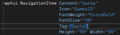 How do I set the size of NavigationItem's Icon size and font size? · Issue #123 · lepoco/wpfui ...