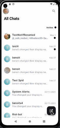 [Create room] Not obvious why user cannot create the room · Issue #398 · element-hq/element-x ...