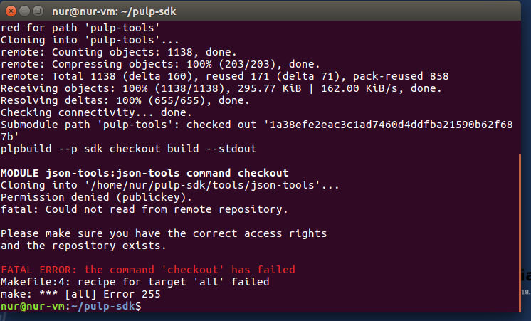 Checkout failed · Issue #20 · pulp-platform/pulp-sdk · GitHub