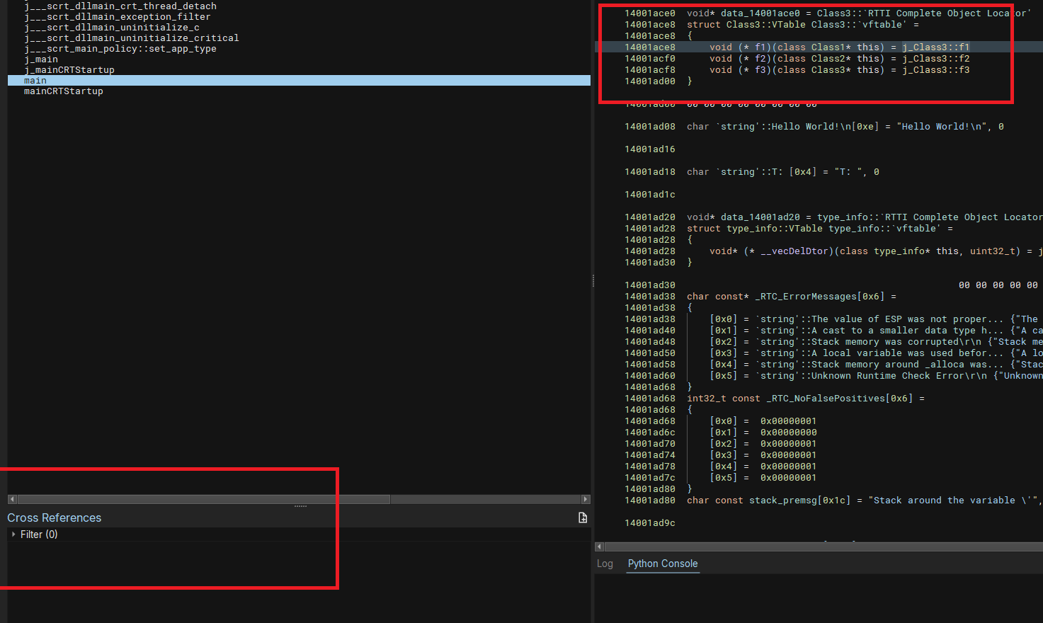 Inherited Vtable Breaks Cross Reference For Functions · Issue 4702 · Vector35 Binaryninja Api
