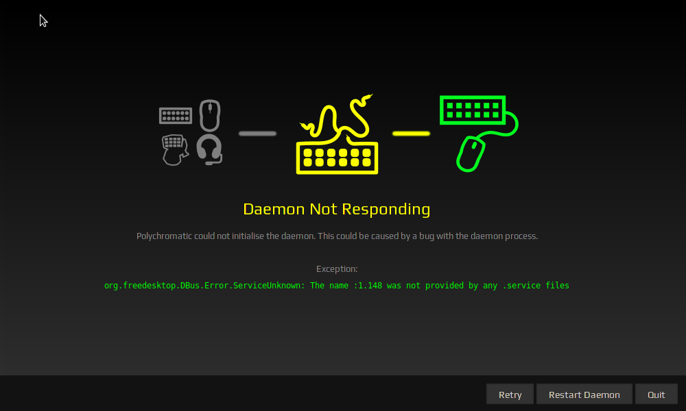 Linux Mint 19 RazerBlackWidowElite Issues · Issue #1053 · openrazer/openrazer · GitHub