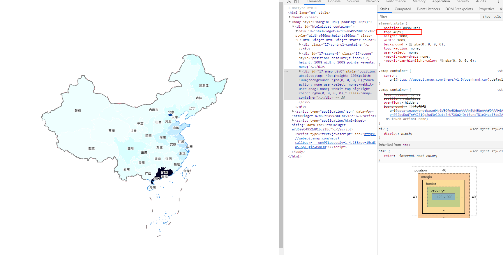 scene与map的div层偏移？ · Issue #681 · antvis/L7 · GitHub