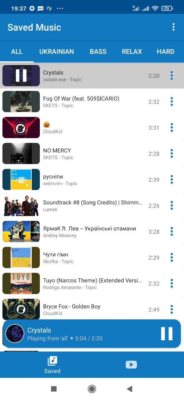 GitHub - AlieksieievYurii/YouTubeMusic: Quite simple Android ...