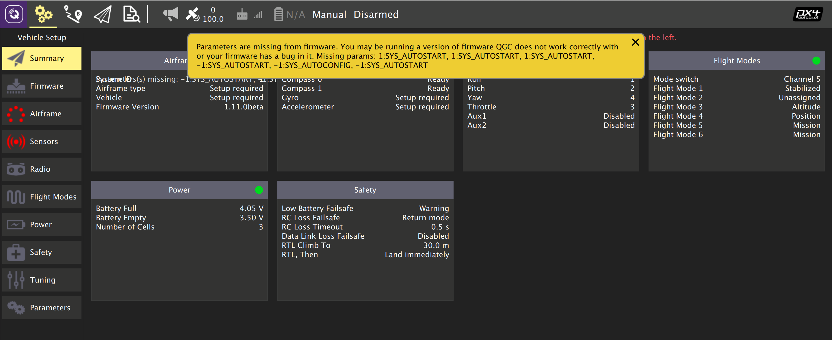 Pixhawk 3 Pro v4_ failed connection to the RC · Issue #13892 · PX4/PX4 ...