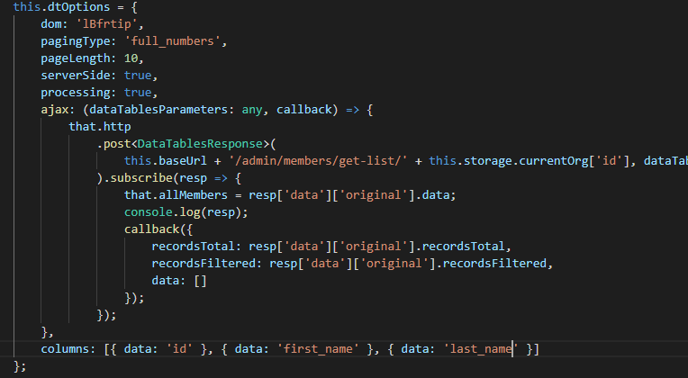 serverside rerendring and searching · Issue #1349 · l-lin/angular-datatables · GitHub
