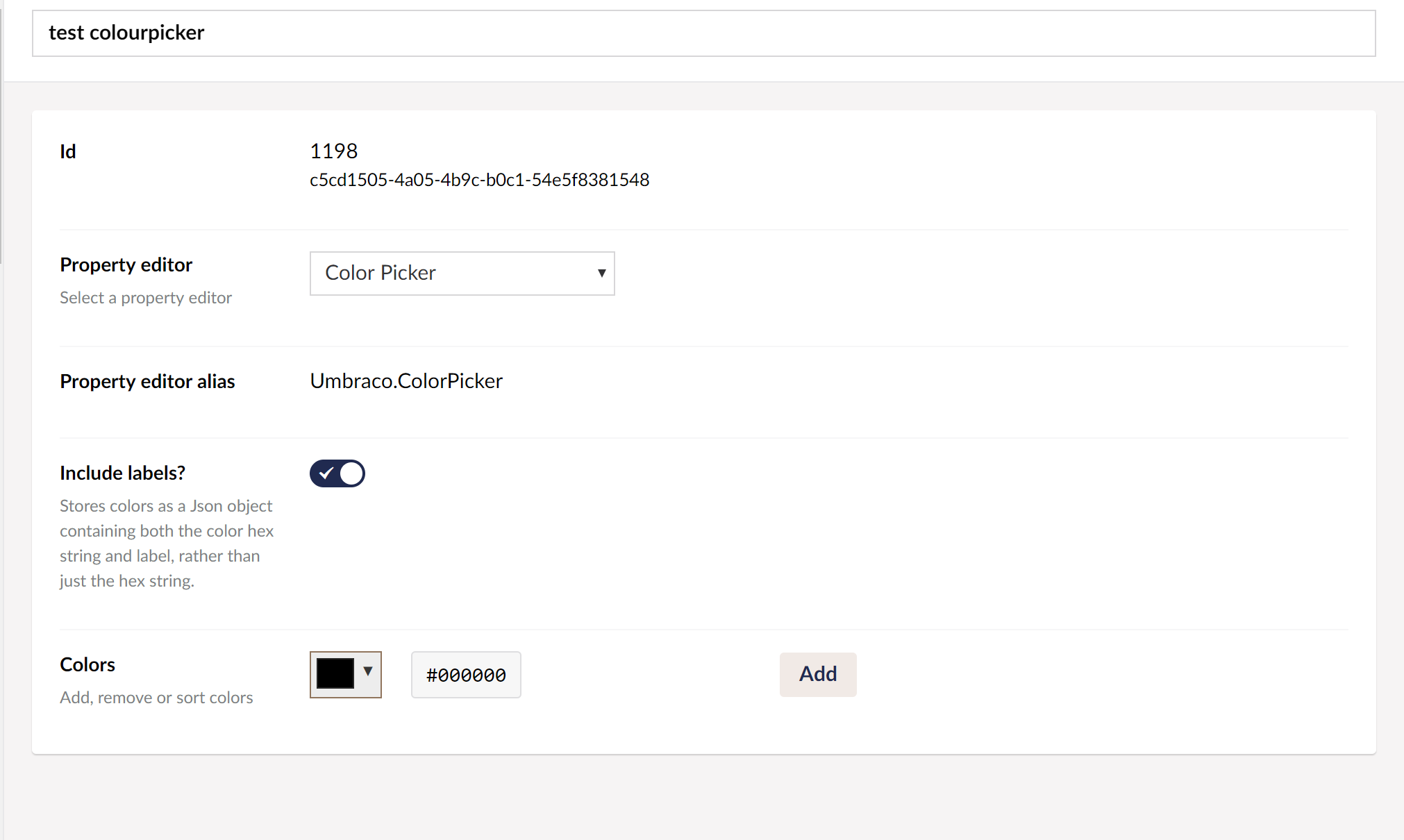 Issue with colorpicker · Issue #5393 · umbraco/Umbraco-CMS · GitHub