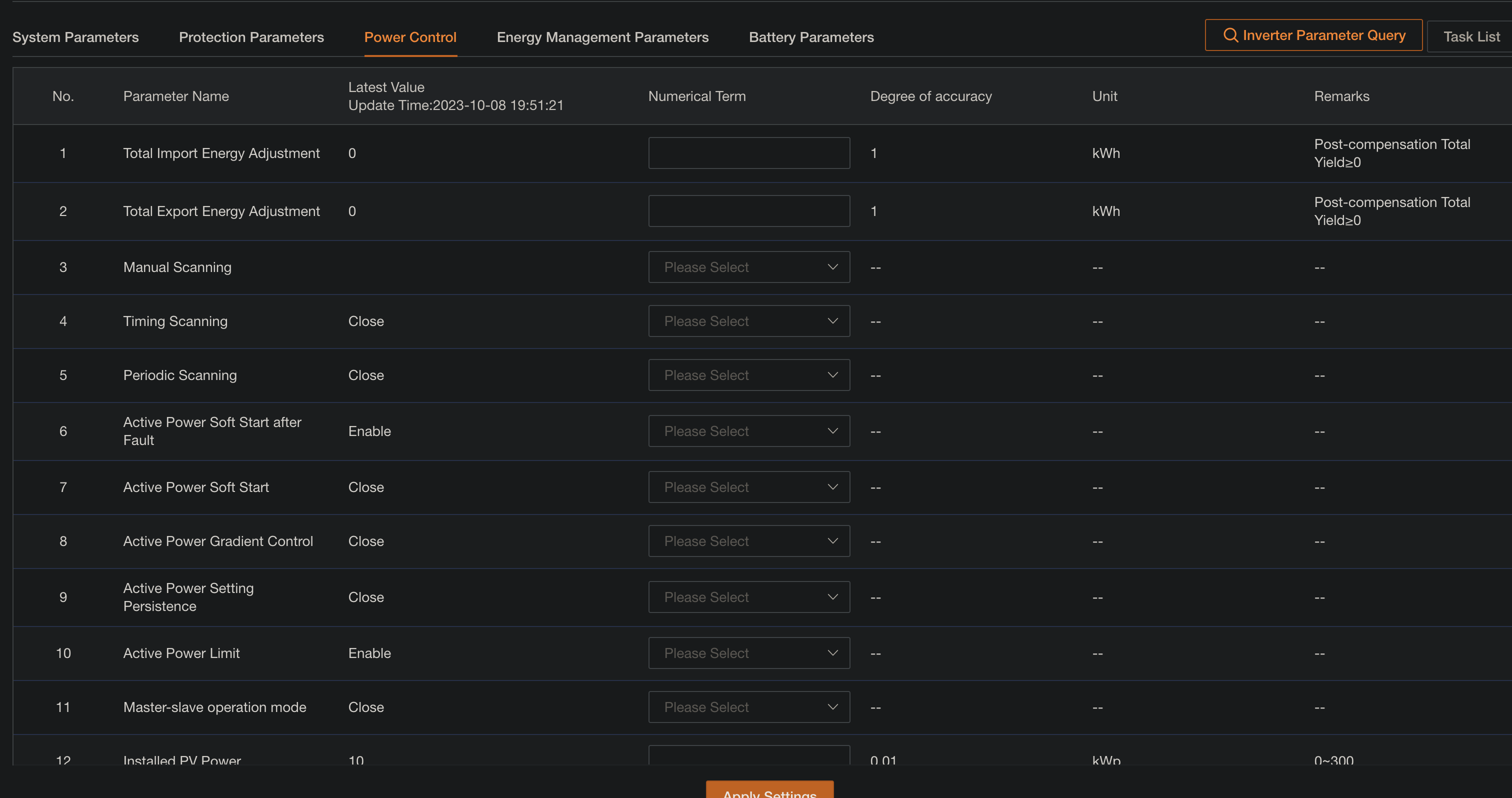 Forced charging not charging at full power ( + self consumtion not ...